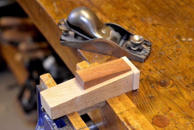 Jig for planing wedges | Finely Strung