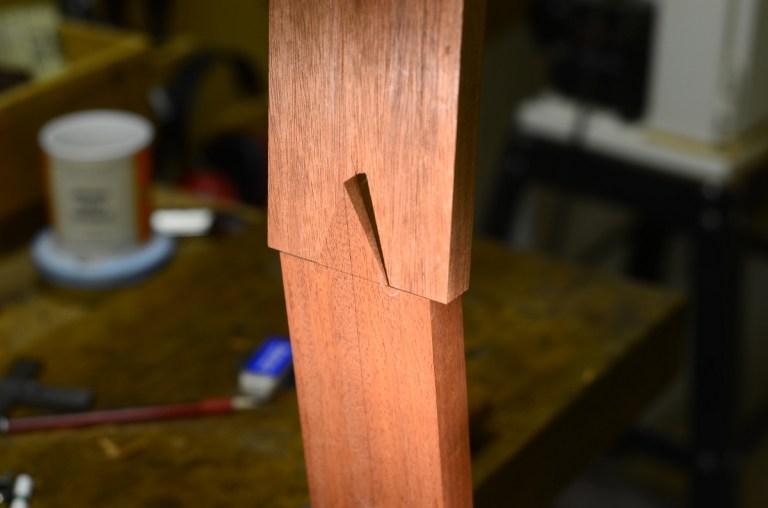 V joint – cutting and trimming | Finely Strung