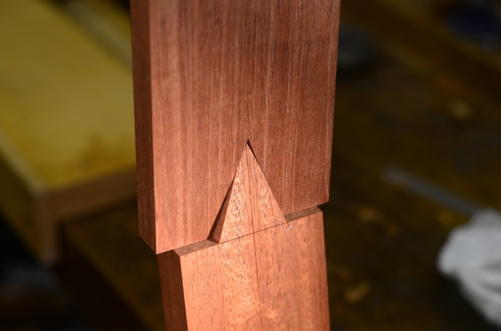 V joint – cutting and trimming | Finely Strung