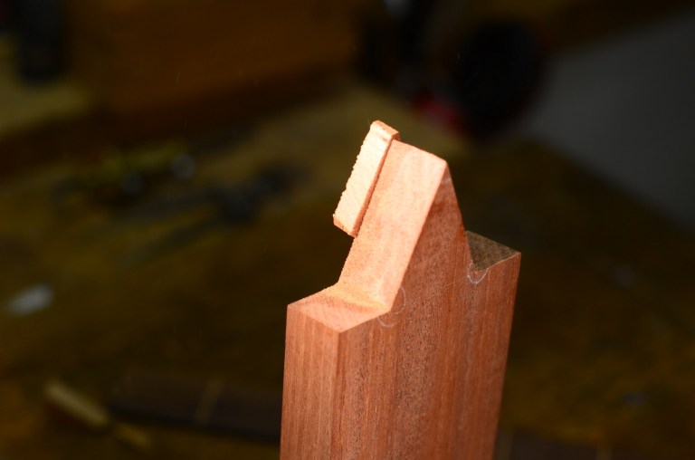 V joint – cutting and trimming | Finely Strung