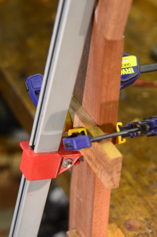 V joint – final fitting and gluing | Finely Strung
